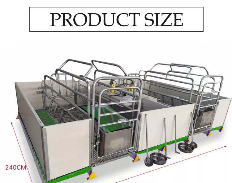 European Sow Farrowing Crates Sow Pen Bed Pig Gestation Crate Pig Cage ...